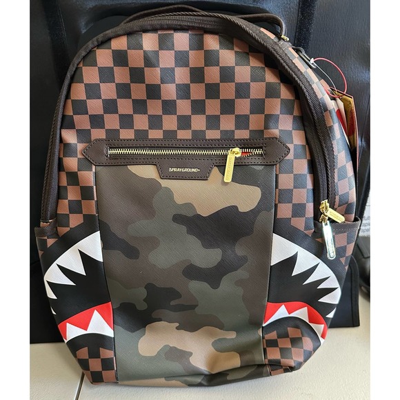 Sprayground | Bags | Sprayground Sip Camo Accent Brown Camo 9b5061nsz ...